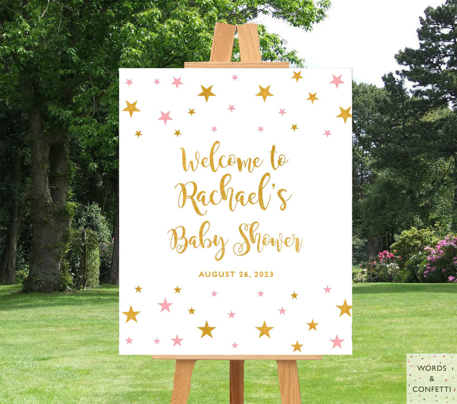 Baby Shower Welcome Signs – MILKY PAPERIE
